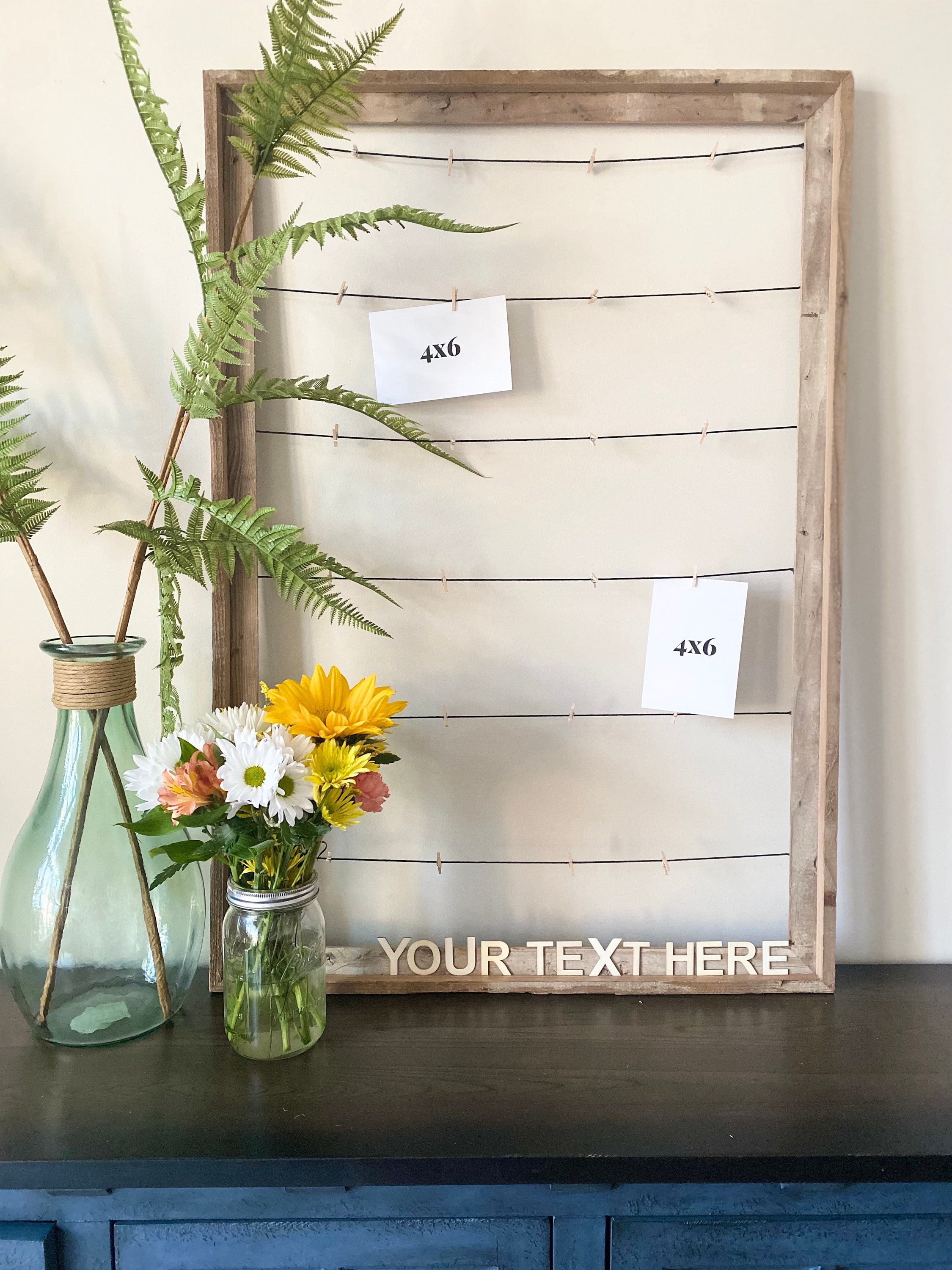 Photo Display Frame Wedding Gift for Bride and Groom Photo Display ...