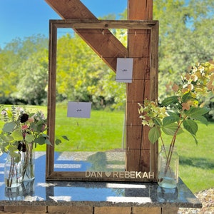 Photo Display Frame Wedding Gift for Bride and Groom Photo Display ...