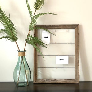 Photo Display Frame for Wedding Reception Picture Display for Bride and ...