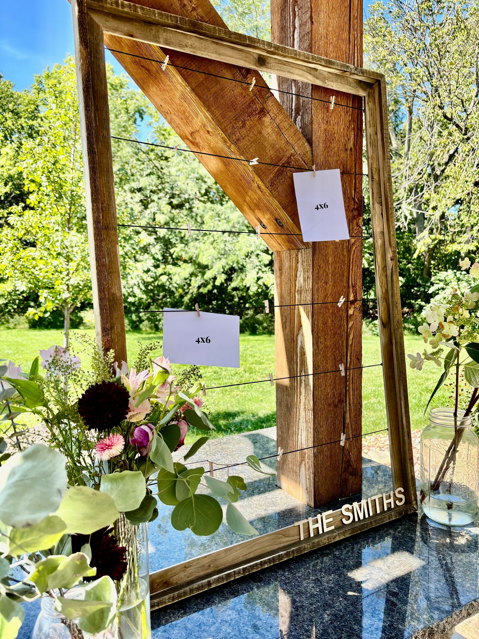 Photo Display Frame Wedding Gift for Bride and Groom Photo Display ...