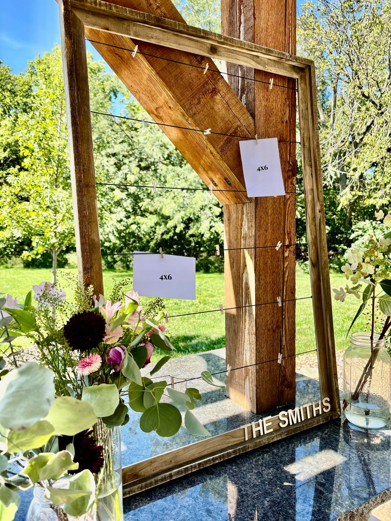 Photo Display Frame Wedding Gift for Bride and Groom Photo Display ...