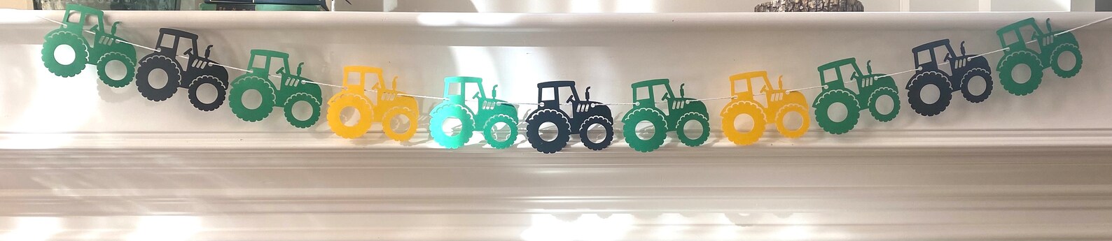 Tractor Birthday Decor Tractor Party Tractor Birthday Party Farm Decor ...