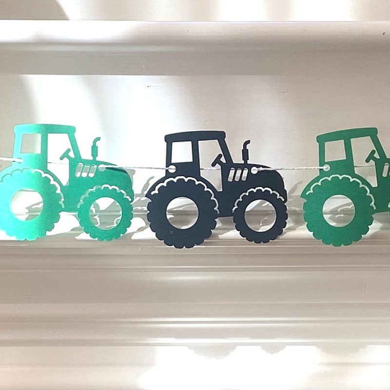 Tractor Banner - Etsy