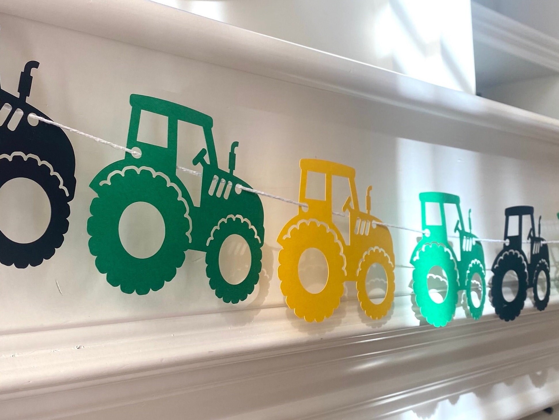 Tractor Birthday Decor Tractor Party Tractor Birthday Party Farm Decor ...