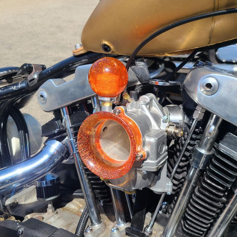 CUSTOM - Harley Chopper S&S Velocity Stack Air Filter - Etsy