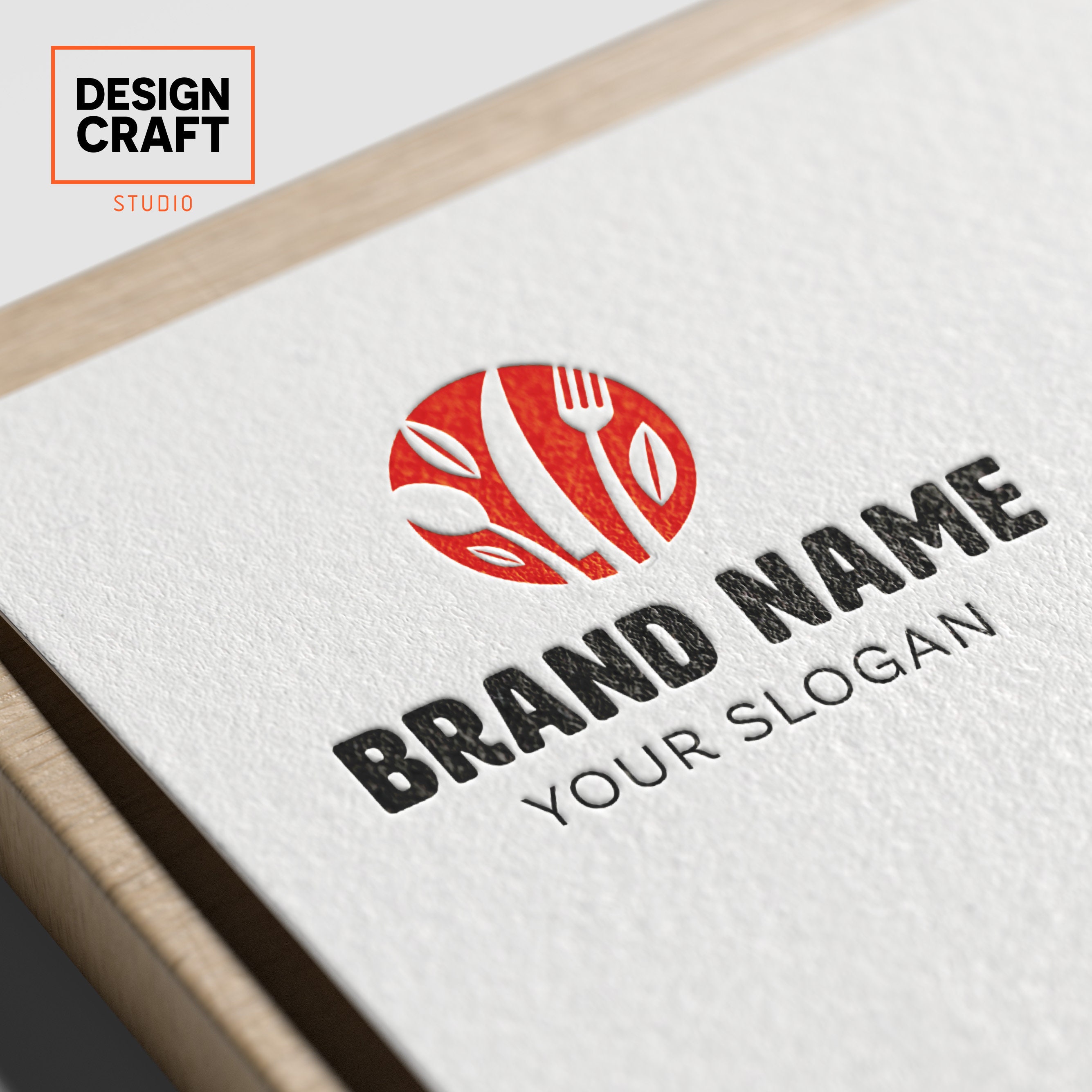 Restaurant Logo, Food Logo, Gastro Logo, Custom Logo, Personalizable ...