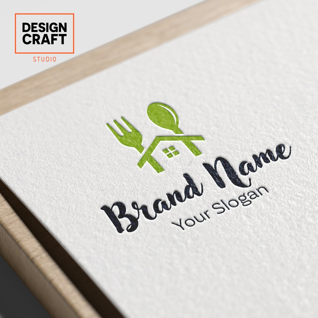 Restaurant Logo, Food Logo, Gastro Logo, Custom Logo, Personalizable ...
