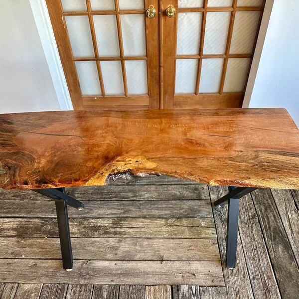 Live Edge Sofa Table - Etsy