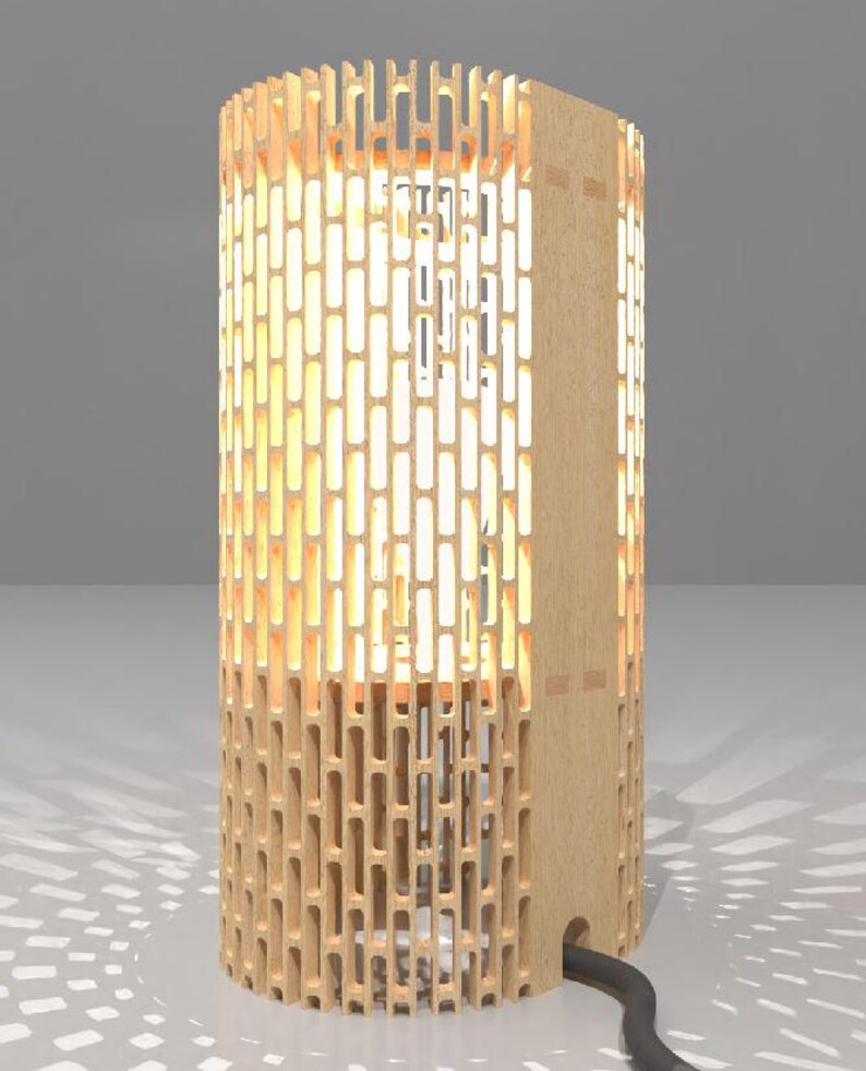 Plywood Laser Cut Mood Lamp 4 Mm Digital Download DXF SVG Files Table ...