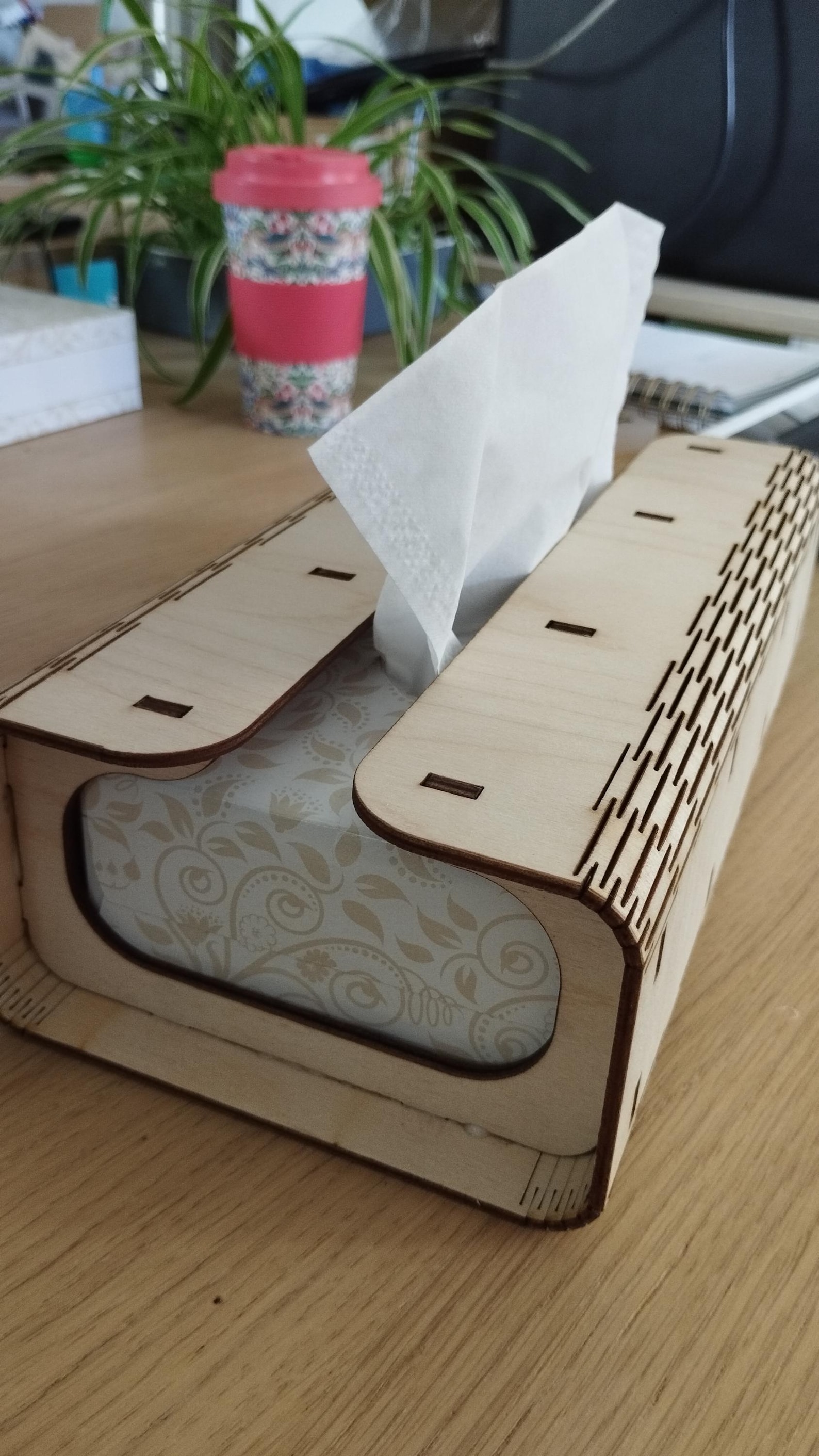 Elegant Tissue Box Cover – Laser Cut DXF SVG – Digital Download for 3mm ...