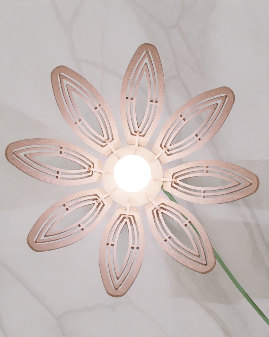 Plywood Laser Cut Table Mood Lamp 3 Mm Digital Download DXF SVG Vector ...