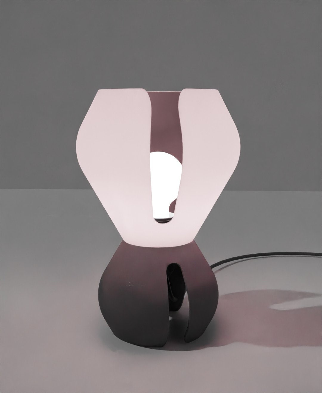 Geometric 3D Printed Table Lamp STL OBJ File Digital Download - Etsy