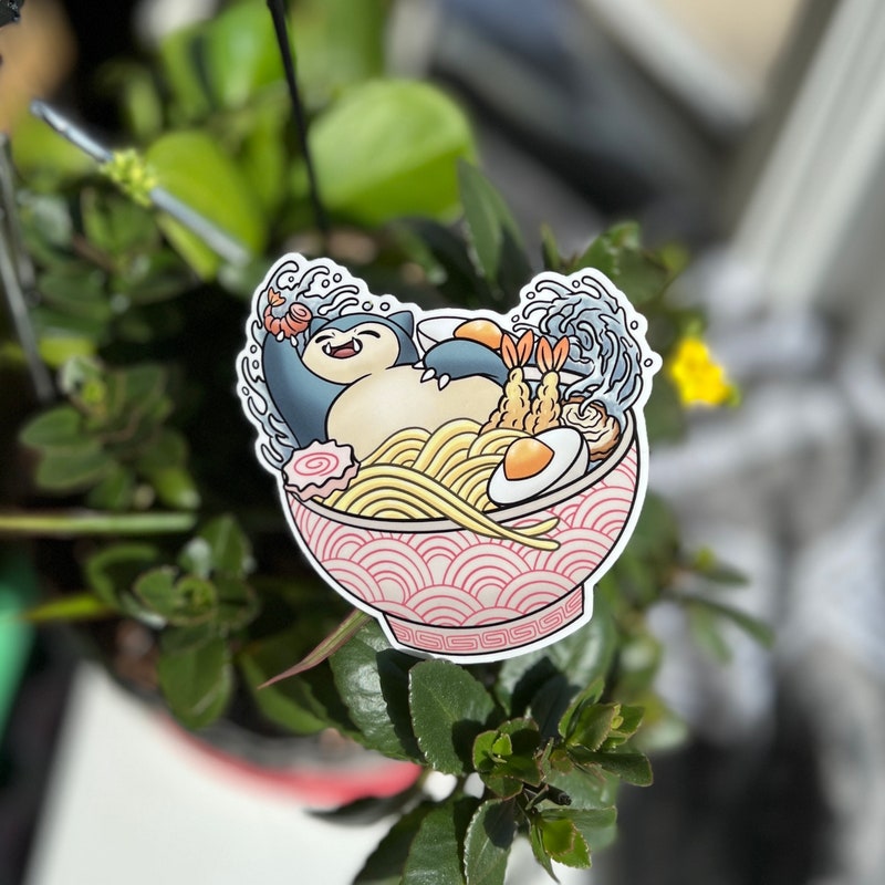Ramen Stickers - Etsy