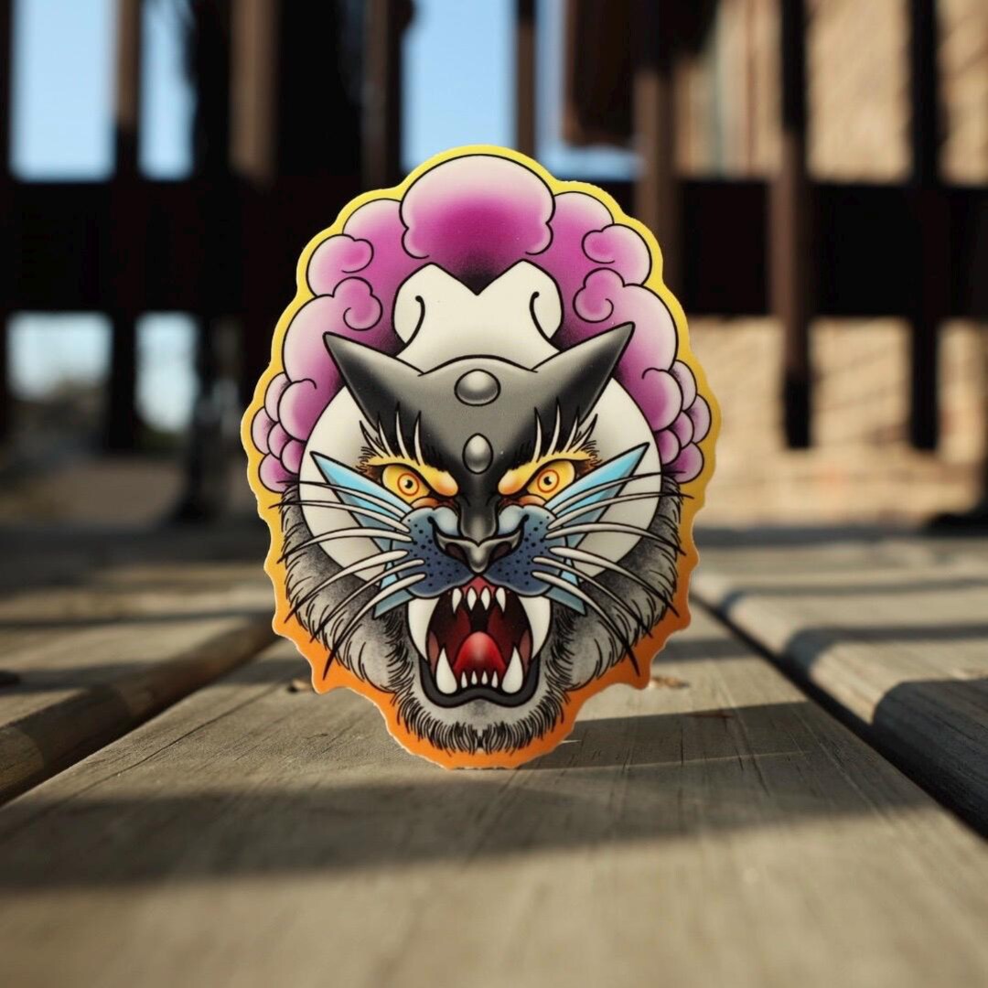 Raikou Vinyl Sticker Japanese Tattoo-inspired Pokémon Art - Etsy