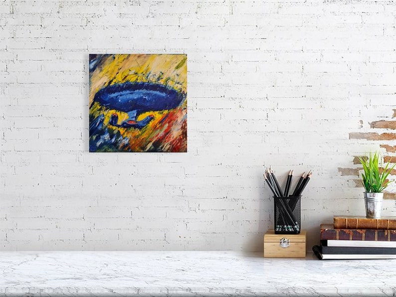USS Enterprise D Print of an Oil Painting I Created. Star Trek. Picard ...