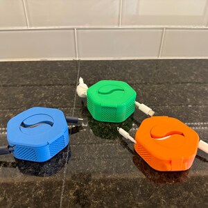 3D Printed Winding Cable Organizer | Tangle-free Cable Management ...