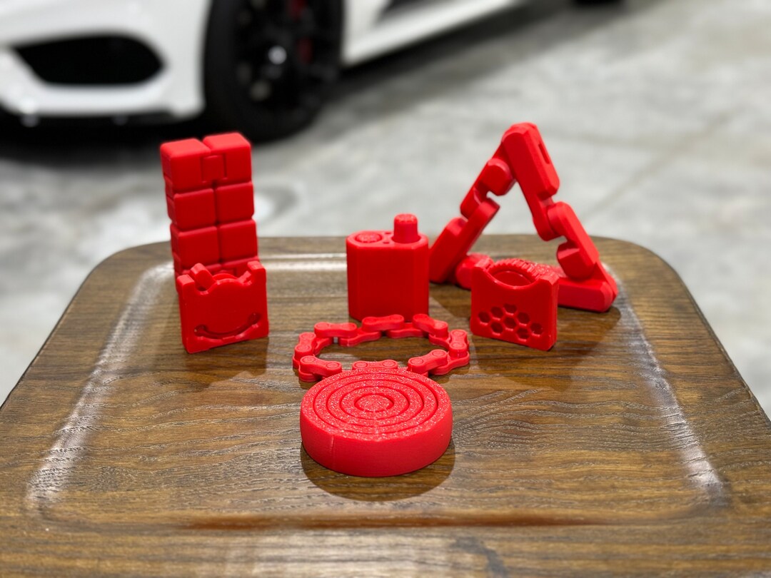Ultimate Fidget Bundle Includes 7 Fidgets | Fidget Toys | 3D Printed ...