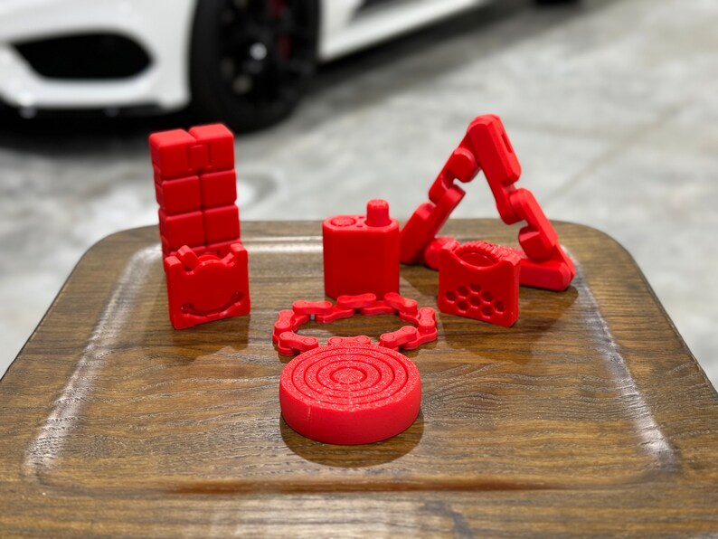 Ultimate Fidget Bundle Includes 7 Fidgets | Fidget Toys | 3D Printed ...