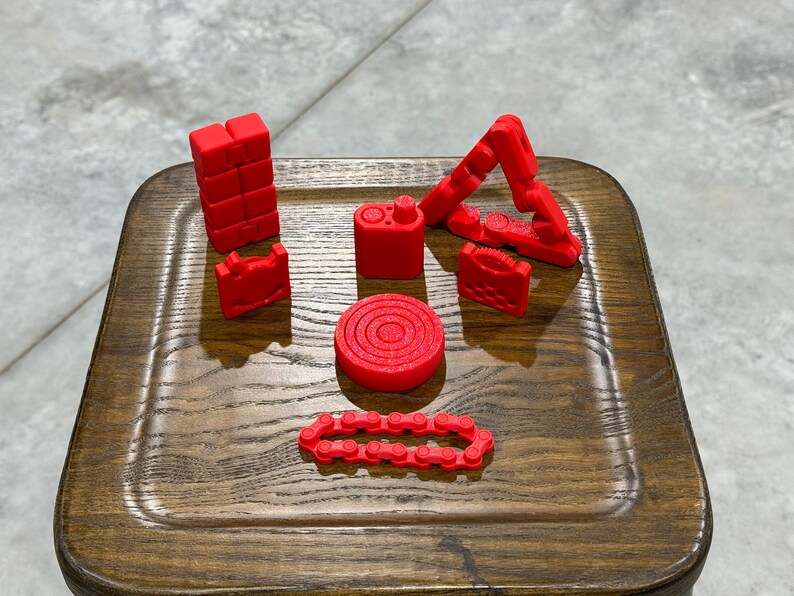 Ultimate Fidget Bundle Includes 7 Fidgets | Fidget Toys | 3D Printed ...