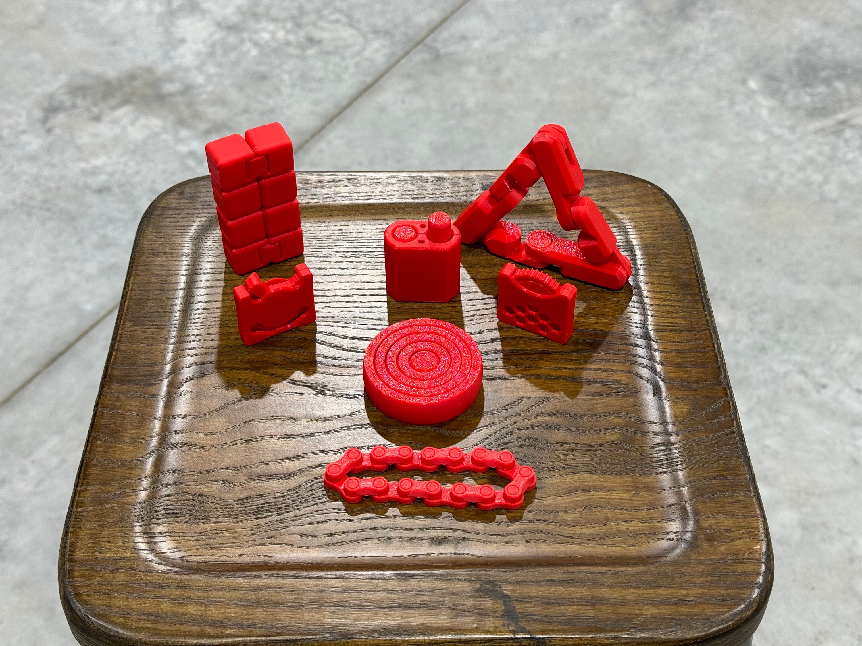 Ultimate Fidget Bundle Includes 7 Fidgets | Fidget Toys | 3D Printed ...