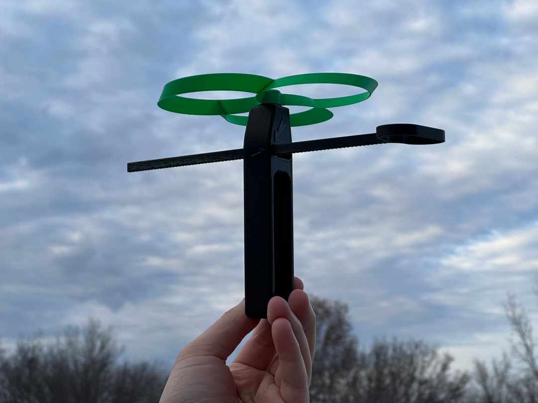 3d-printed Pull Copter Fun for All Ages Unique Toy for - Etsy