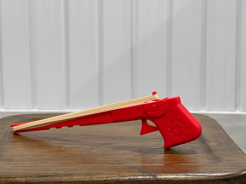 3d-printed Rubber Band Blaster 3d-printed Toy Gun Interactive Shooting ...