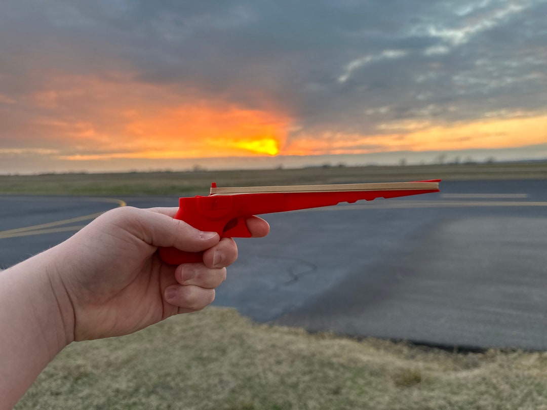 3d-printed Rubber Band Blaster 3d-printed Toy Gun Interactive Shooting ...