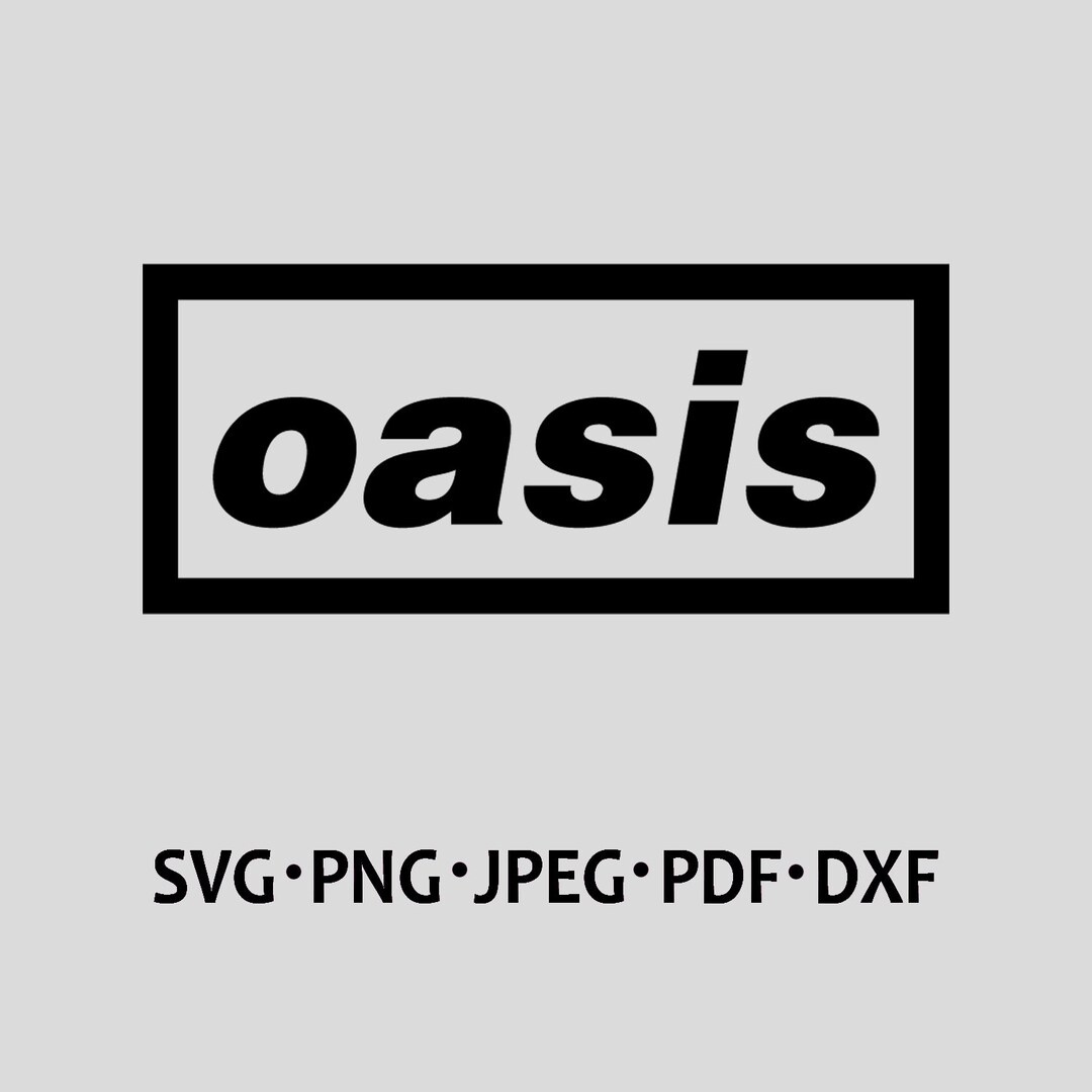 Oasis Digital File SVG PNG PDF Cricut Silhouette - Etsy UK