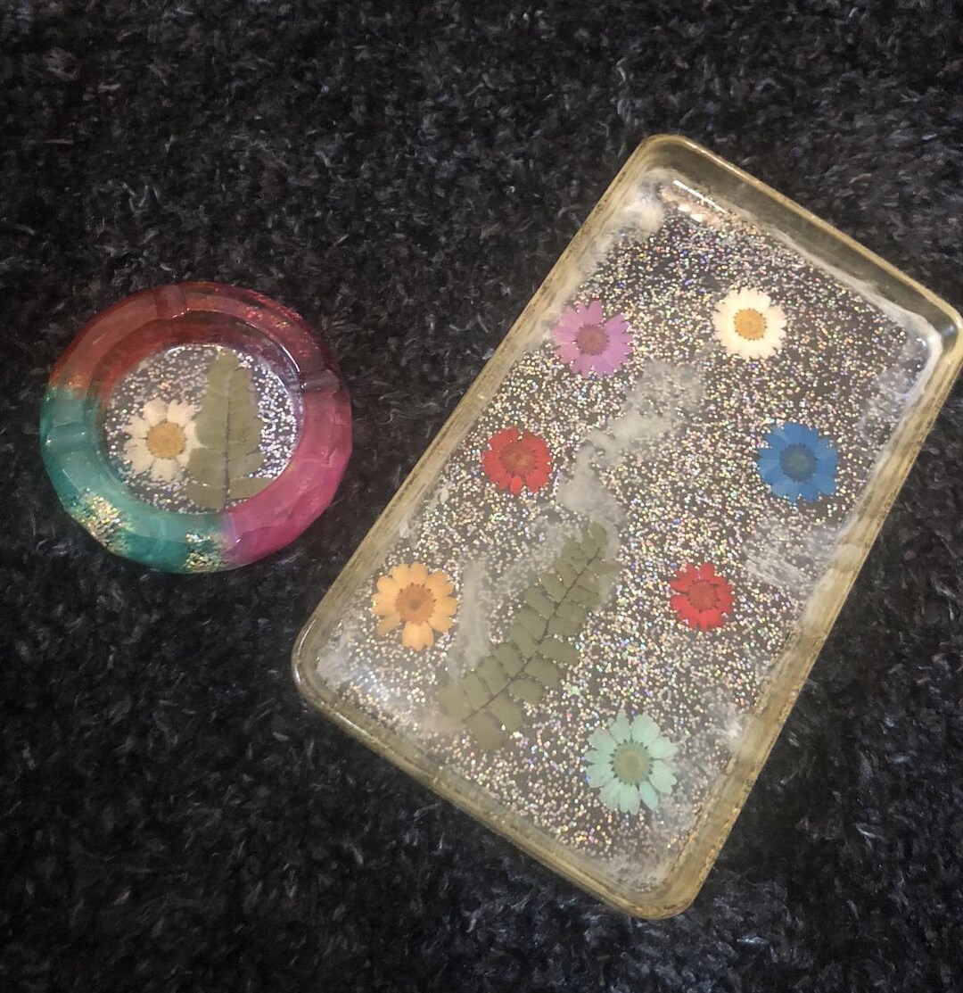 Gemini Bliss Rolling Tray Ashtray Set - Etsy