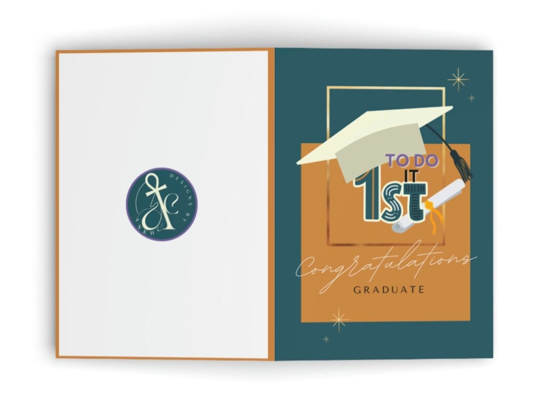 First Generation Graduation Greeting Card - Etsy