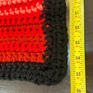 Handmade, Crocheted, Mexican Style Throw, Serape, Warm and Heavy ...