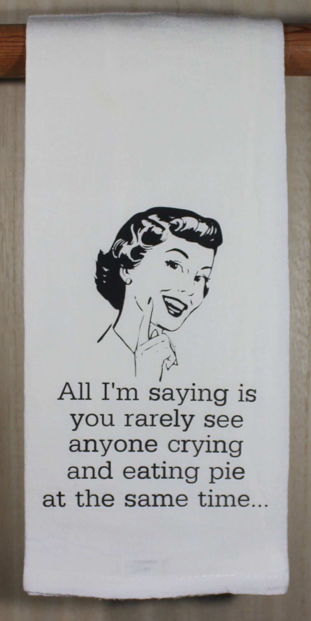 All I'm Saying is You Rarely See Anyone Crying and Eating Pie at the ...