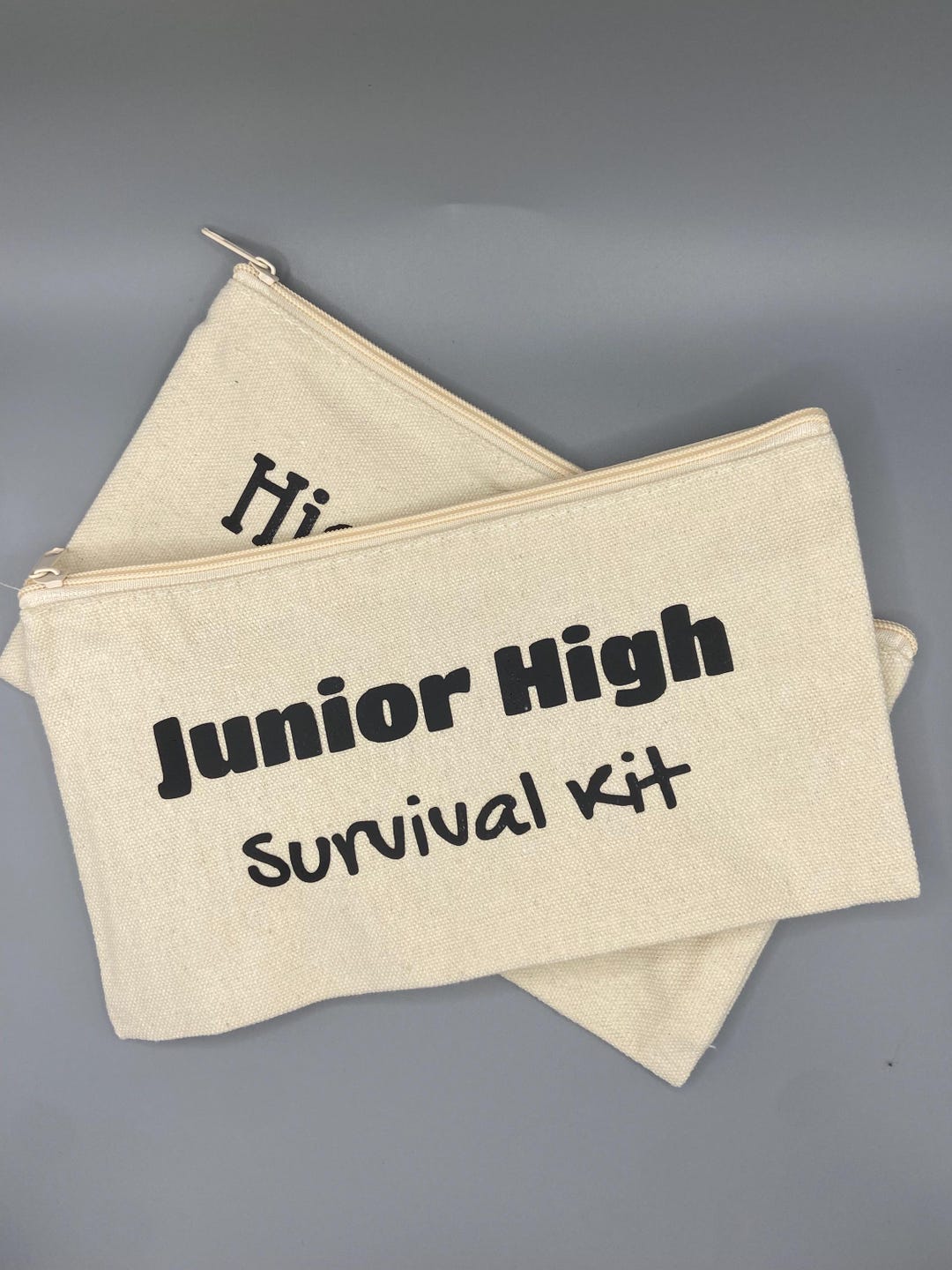 High School Junior High College Survival Kit Pens Pouch - Etsy