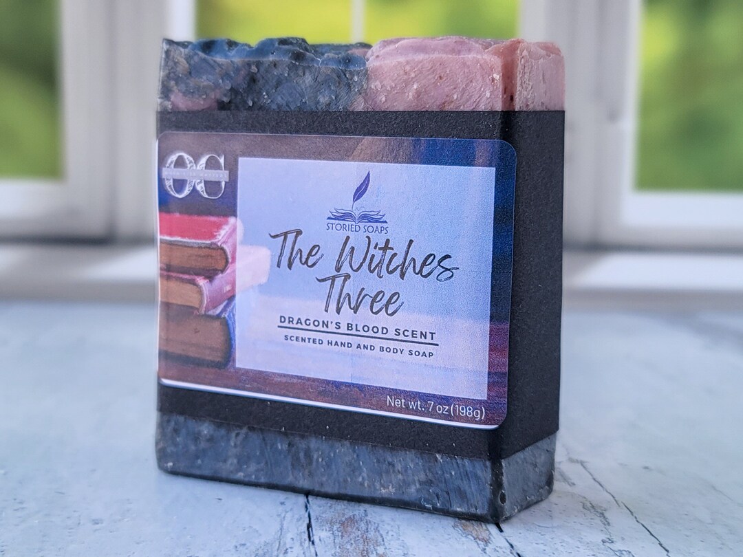 The Witches Three by Storied Soaps - Dragon's Blood Scented Scented Bar ...
