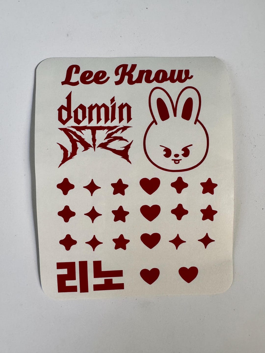 STRAY KIDS DOMINATE Tour Decal Set Skzoo & Nachimbong Stickers Concert ...