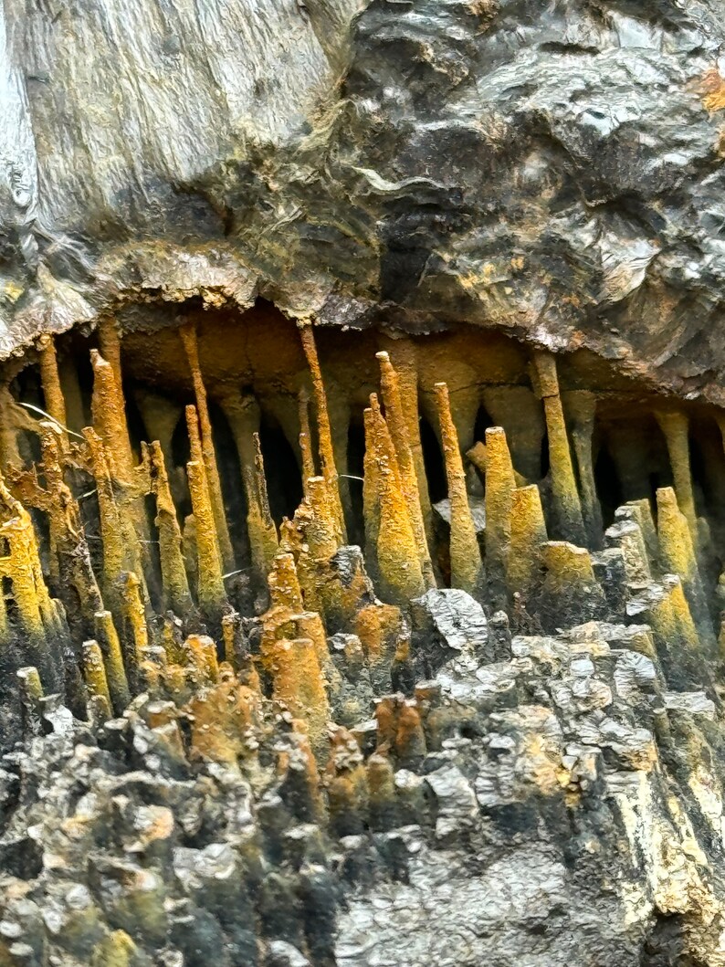 Museum Quality Piece Stalactite Hematite With Limonite - Etsy