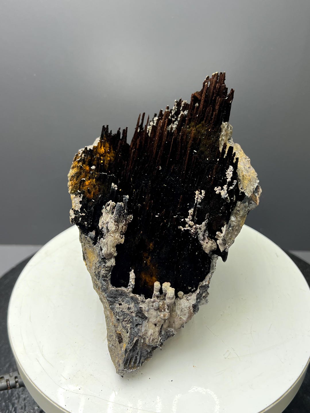 Very Showy Limonite and Specularite With Stalactite Goethite Specimen ...