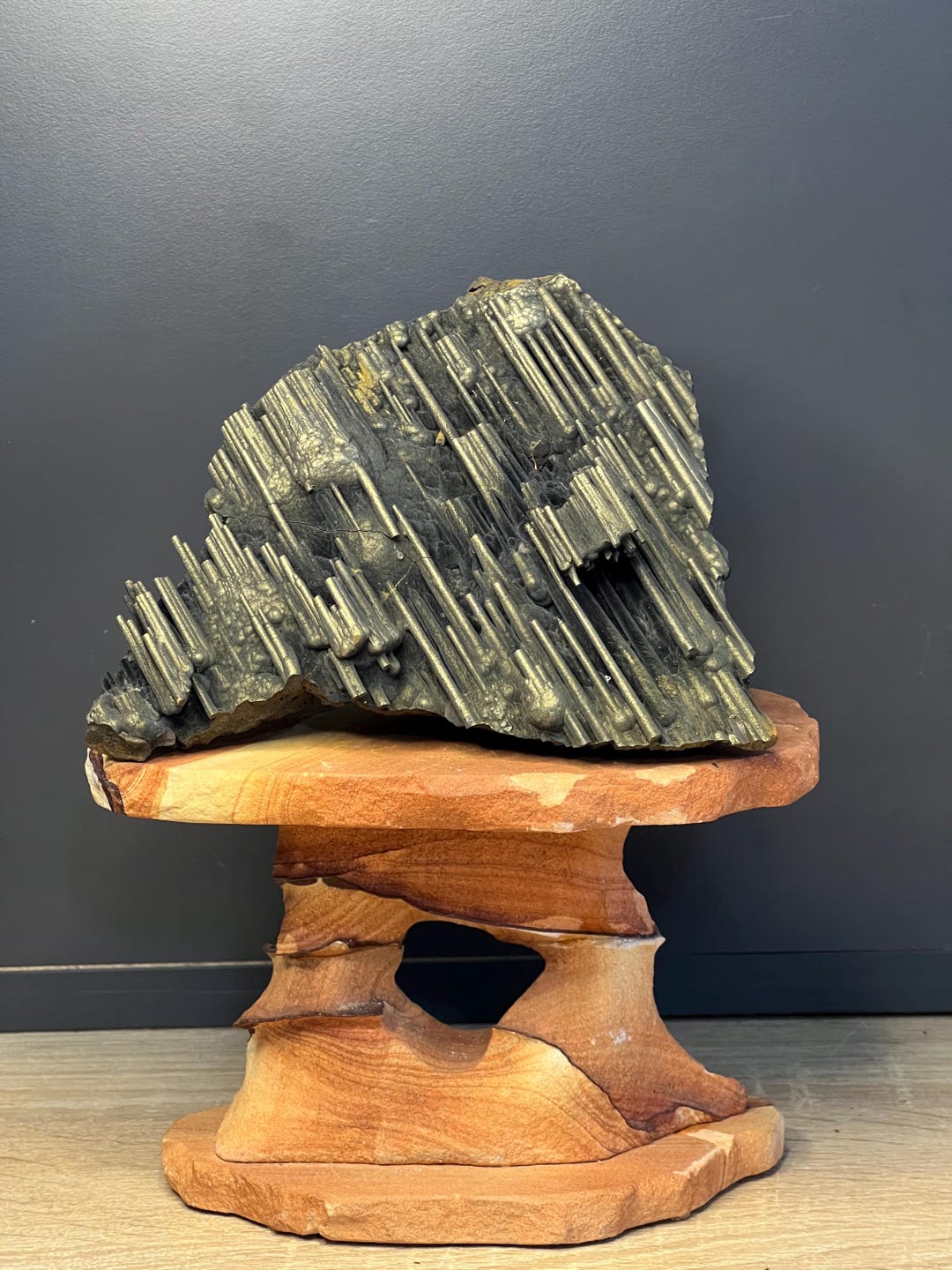 Museum Quality! Unbelievable Golden Color Stalactite Goethite, for ...