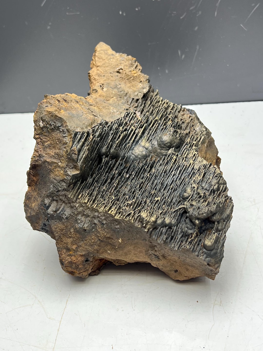 Museum Quality, Extra Large Golden Color Stalactite Goethite, From ...