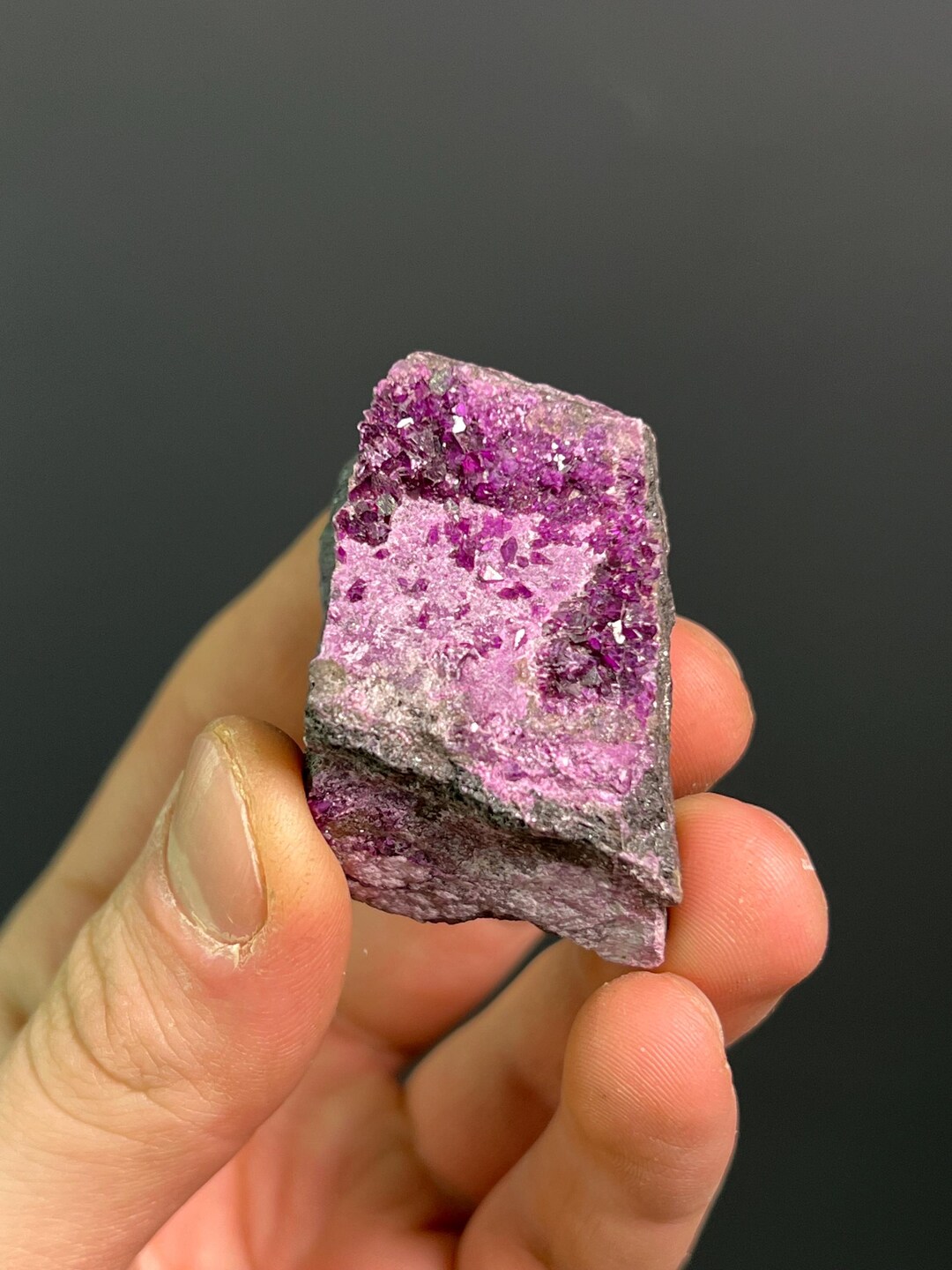 Magenta Kammererite Specimen, Kop Dağı Turkey Mineral - Etsy