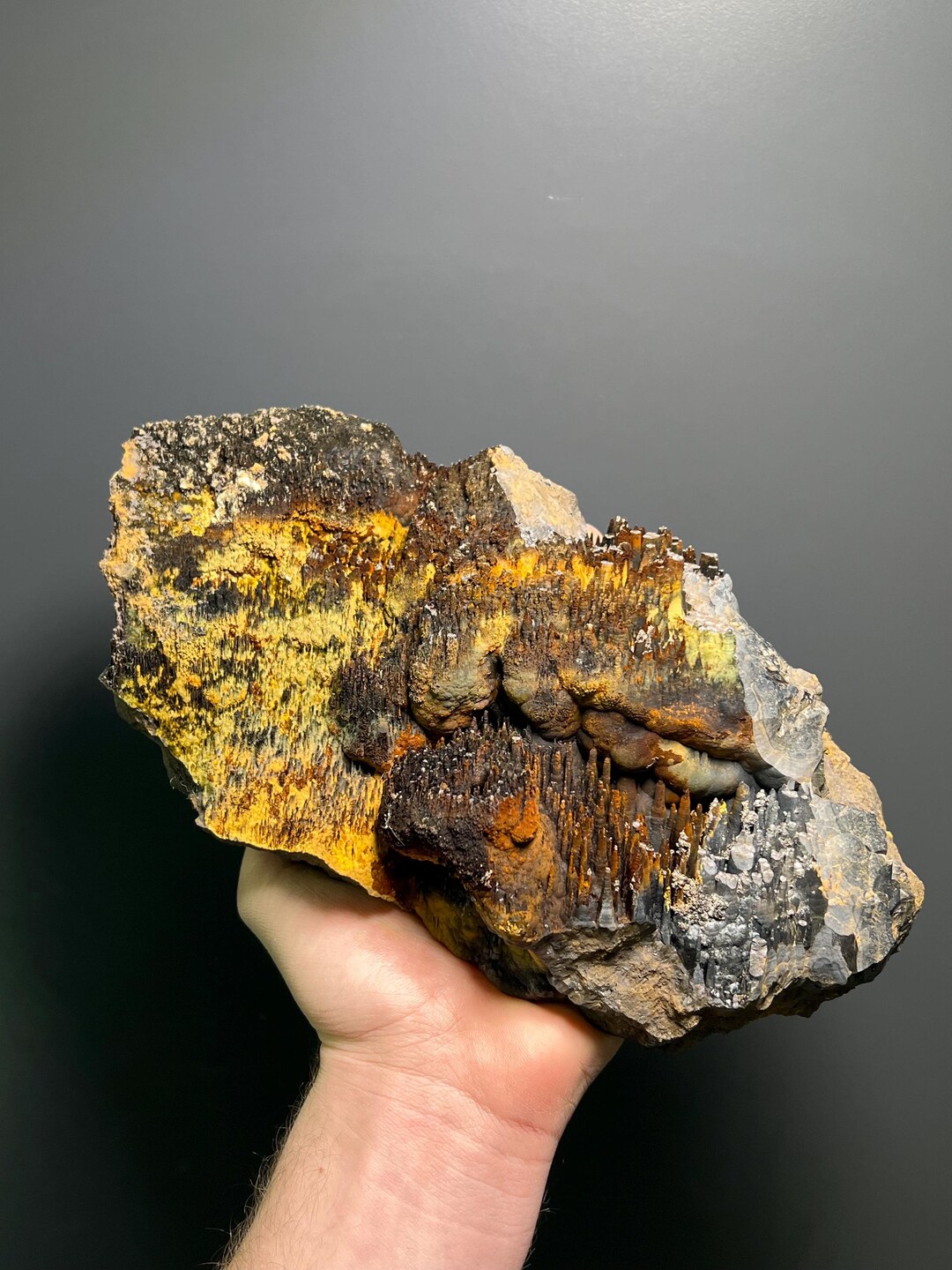 Museum Grade, Special Limonite on Stalactite Goethite, 3kg - Etsy