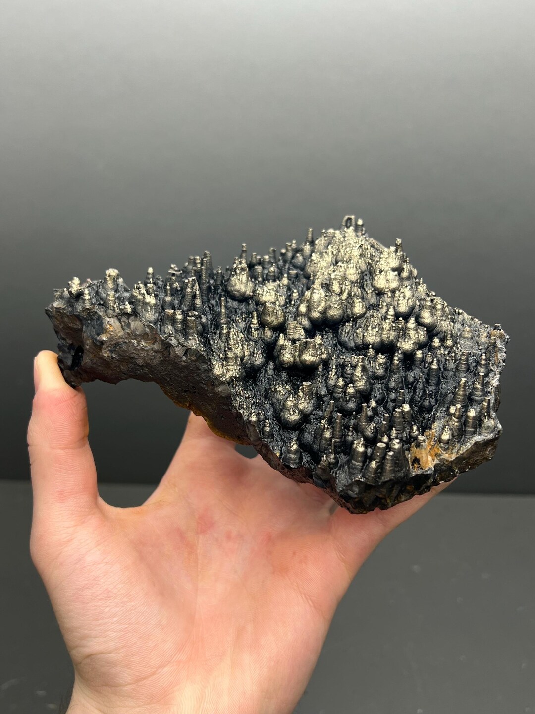 Museum Quality, Very Showy Golden Color Stalactite Goethite, Rare ...