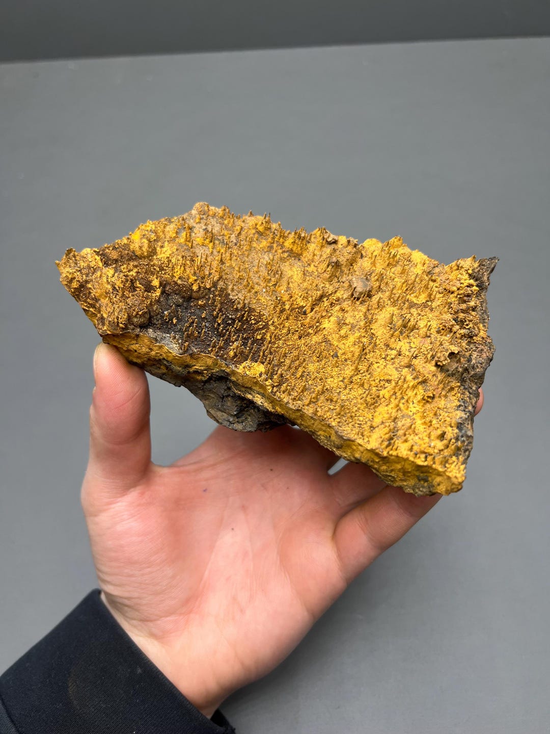 Museum Quality, Very Showy Limonite on Stalactite Hematite, Special ...