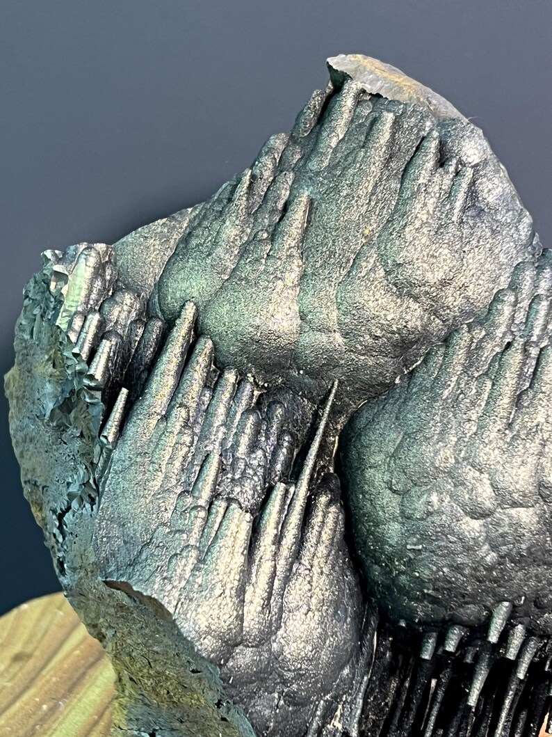 Very Unique and Showy Museum Quality Golden Color Stalactite Goethite ...