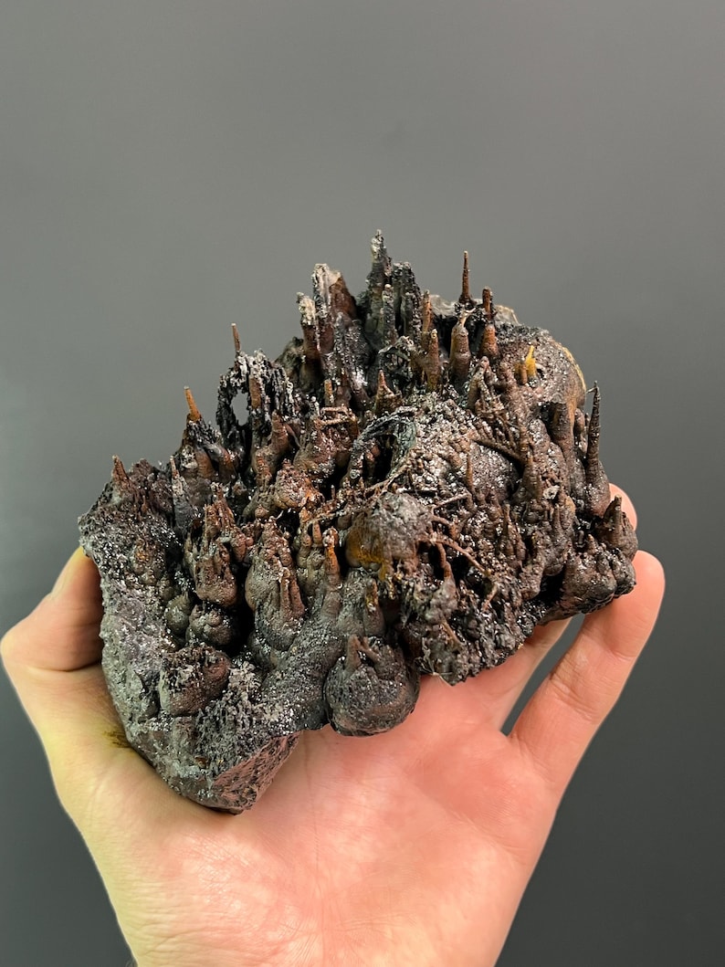 Limonite and Specularite on Stalactite Goethite - Etsy