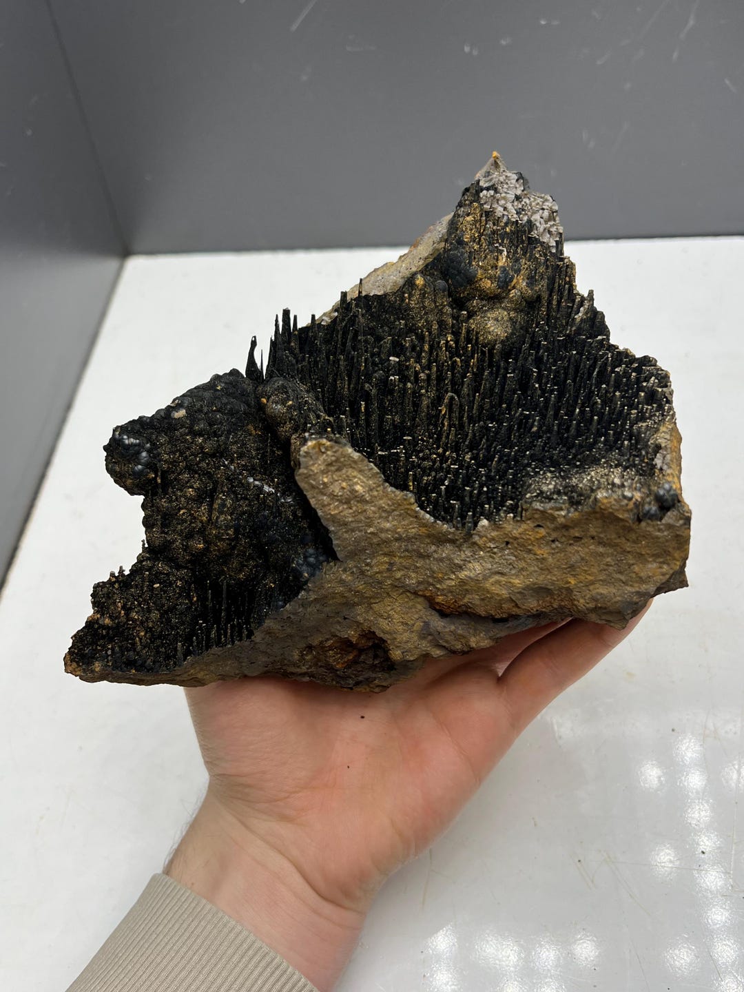Museum Quality, Extra Large Very Showy Stalactite Goethite Specimen ...
