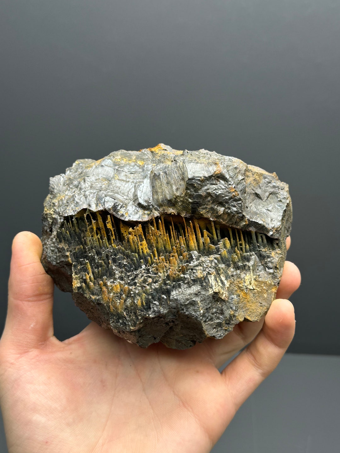 Museum Quality Piece Stalactite Hematite With Limonite - Etsy