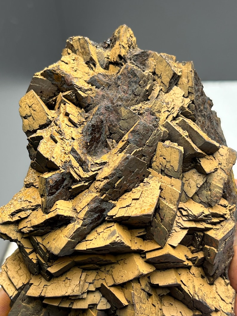 Museum Quality, Large Size Limonite on Iron Siderite, From Turkey ...
