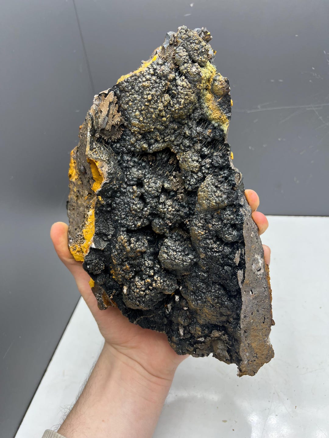 Very Rare, Limonite With Botryoidal and Stalactite Form Hematite - Etsy