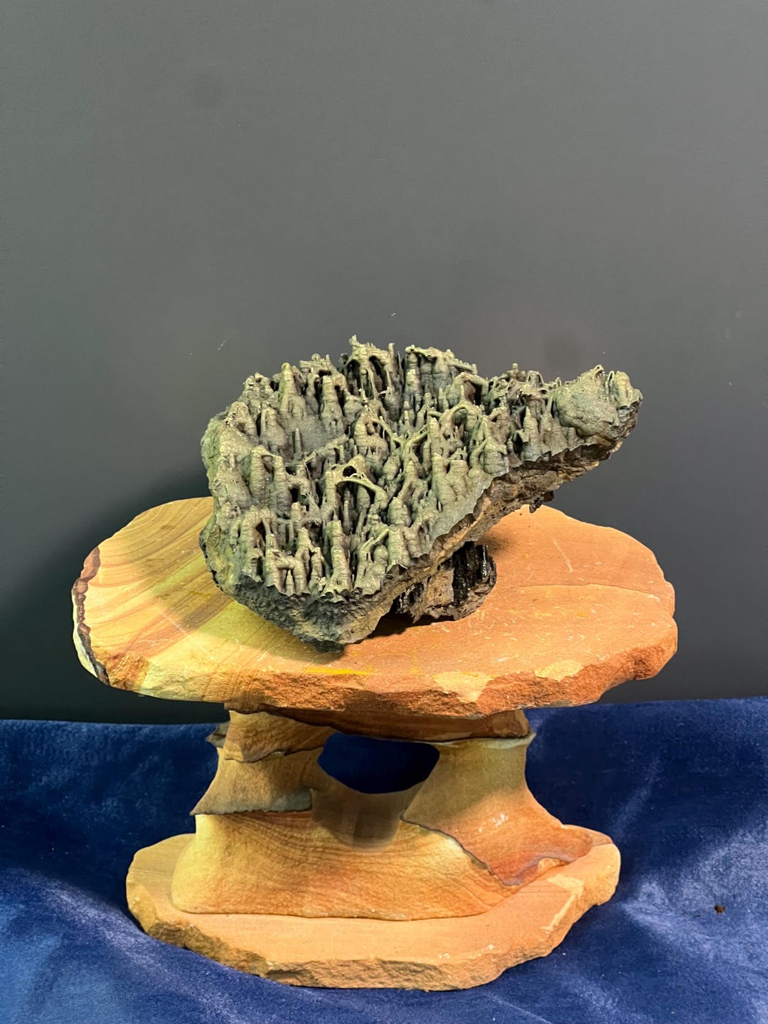 Golden Goethite Stalactite, Rare Mineral Specimen, Turkey - Etsy